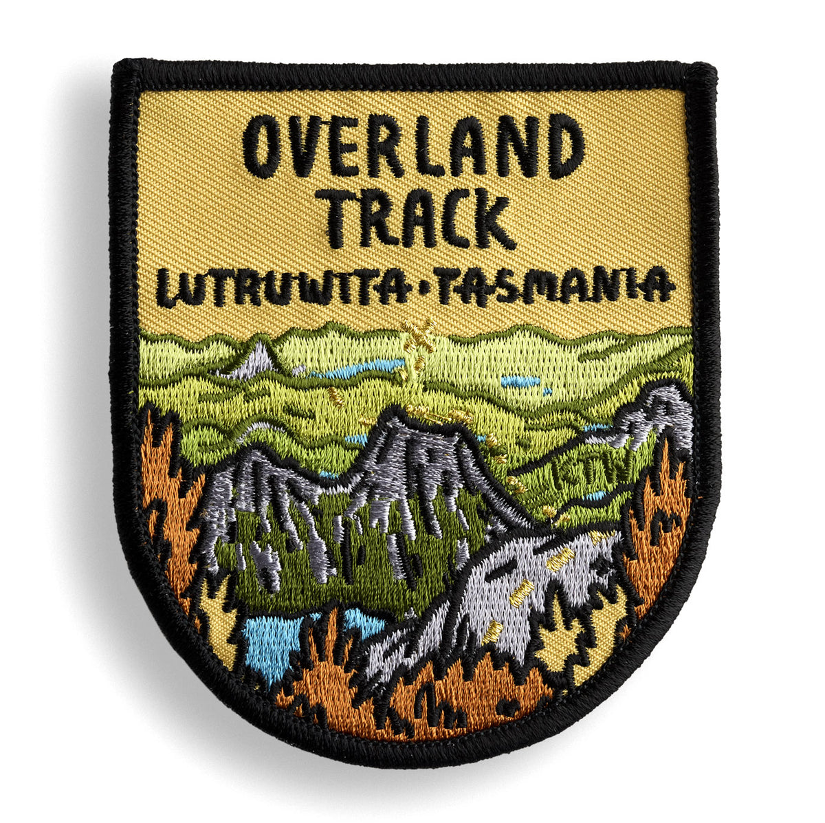 Overland Track Patch – Keep Tassie Wild