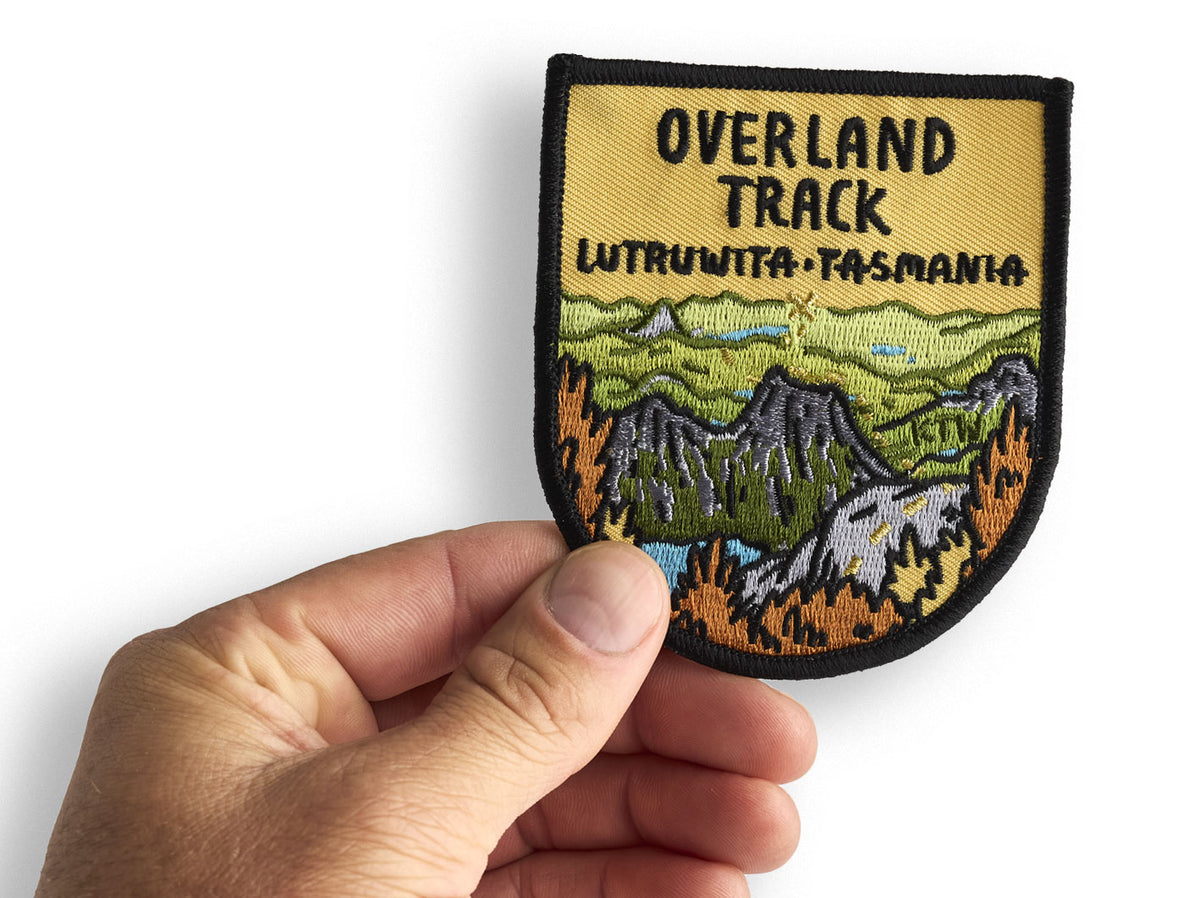Overland Track Patch – Keep Tassie Wild