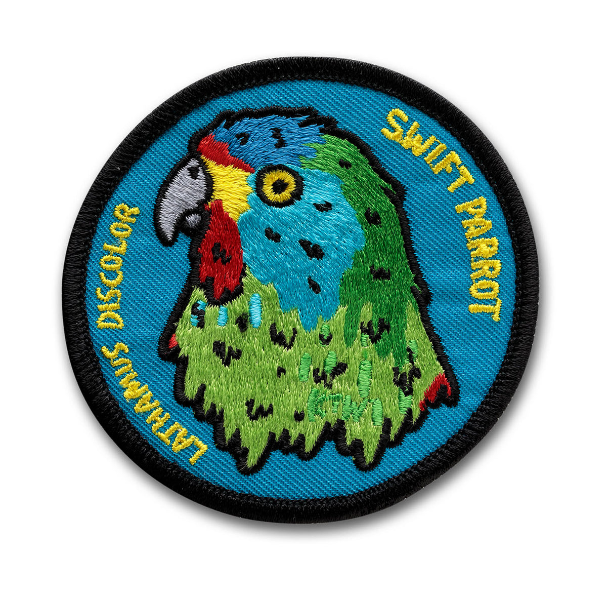 Swift Parrot Patch – Keep Tassie Wild